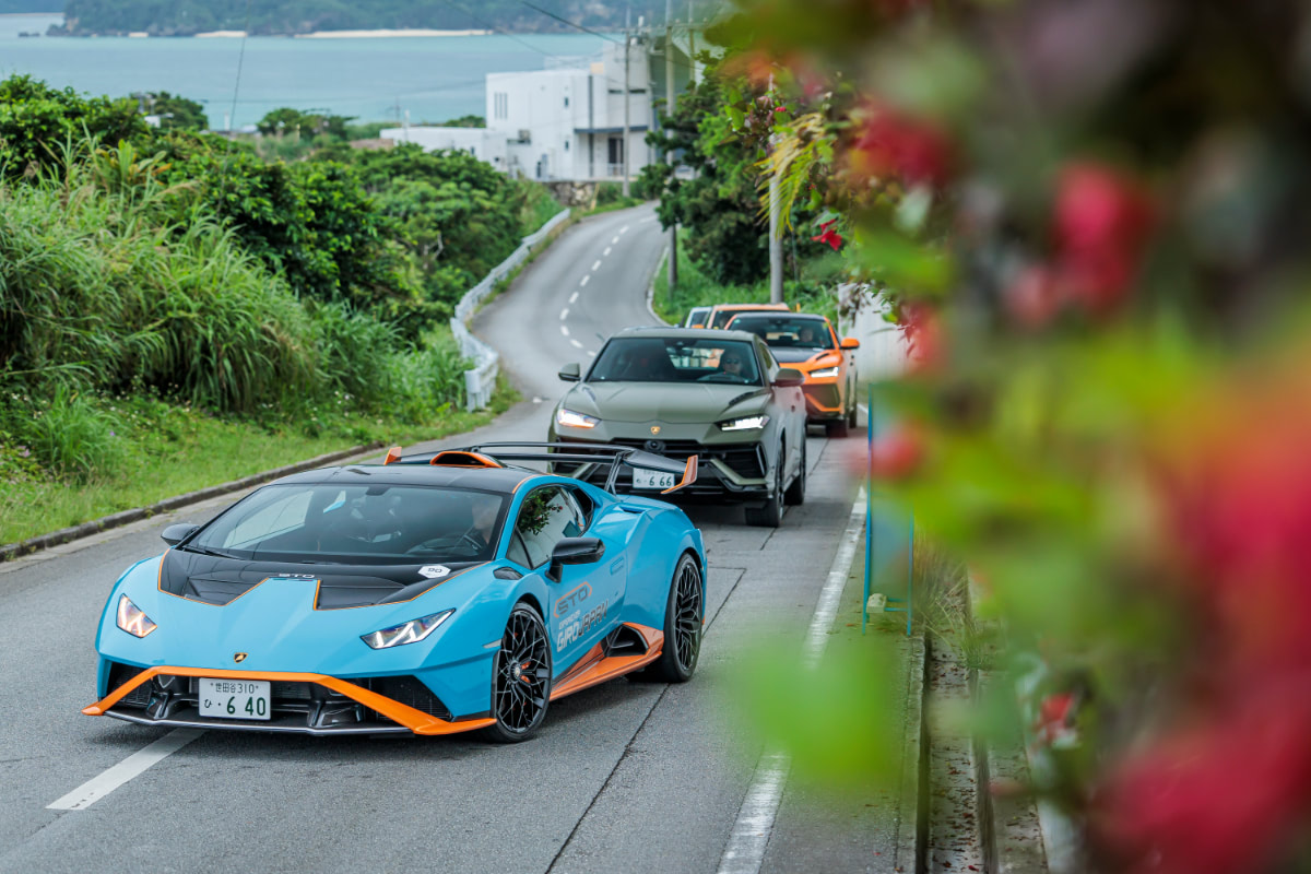 LAMBORGHINI ESPERIENZA GIRO JAPAN 2024｜自慢のランボルギーニで沖縄を周遊 | octane.jp | 美しい車と暮らす