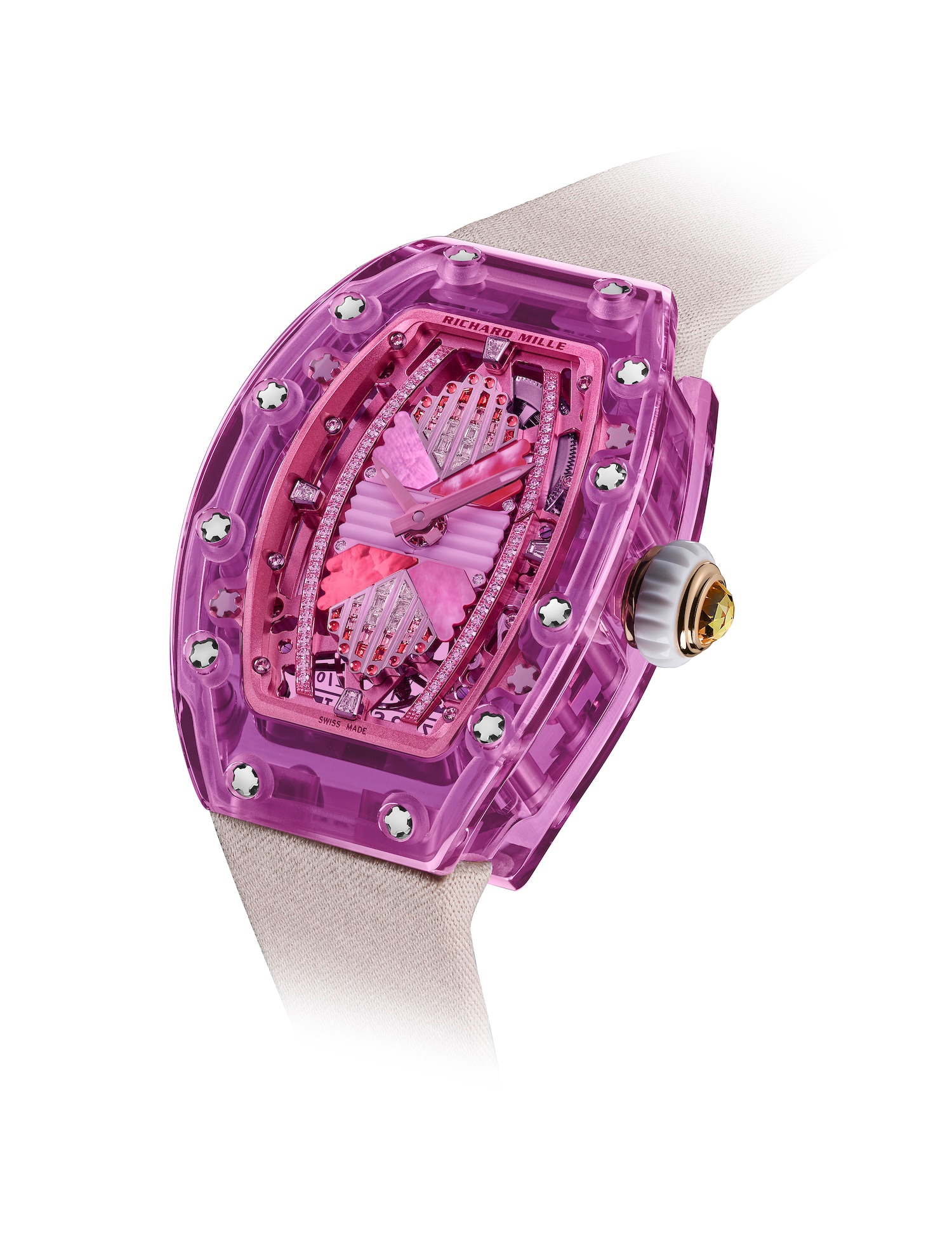 カラーサファイアを使用したリシャール・ミルの新作｜RM 07-02 オートマティック・サファイア | octane.jp | 美しい車と暮らす