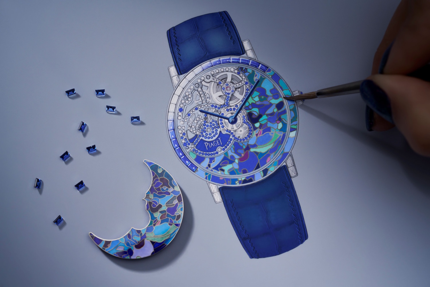 ピアジェより、青く美しい新作ハイジュエリーウォッチ「アルティプラノ スケルトン メティエ・ダール」が登場！ | octane.jp | 美しい車と暮らす