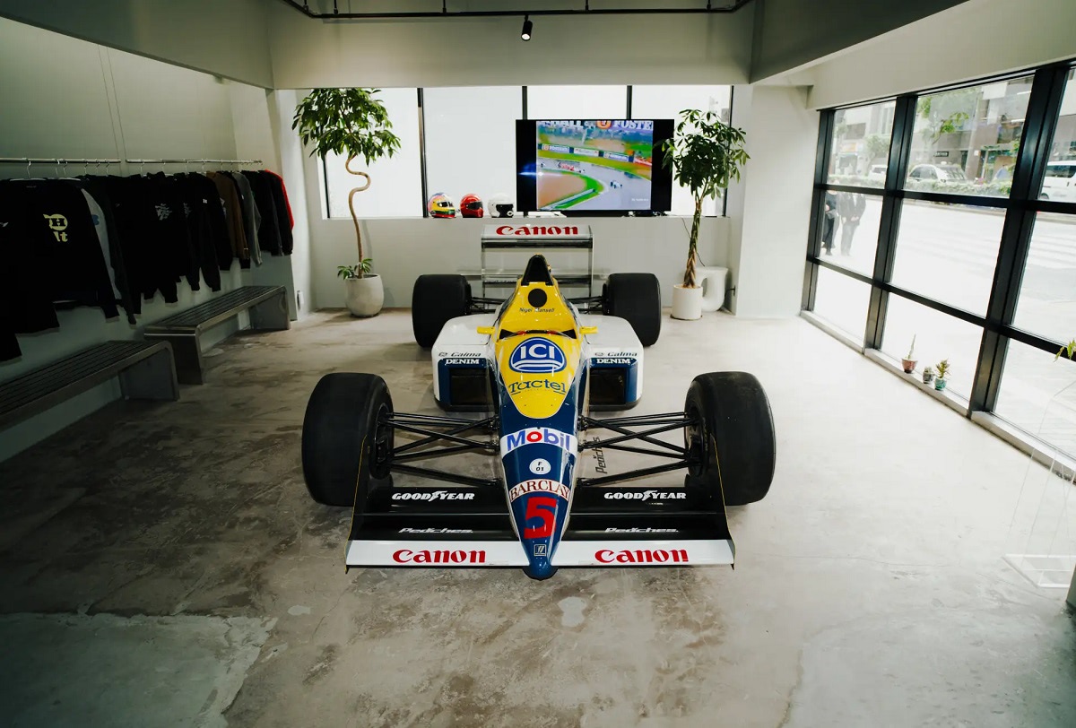 渋谷にF1マシン「ウィリアムズ・レーシングFW12」が登場｜クルマ文化を楽しむカフェがオープン | octane.jp | 美しい車と暮らす