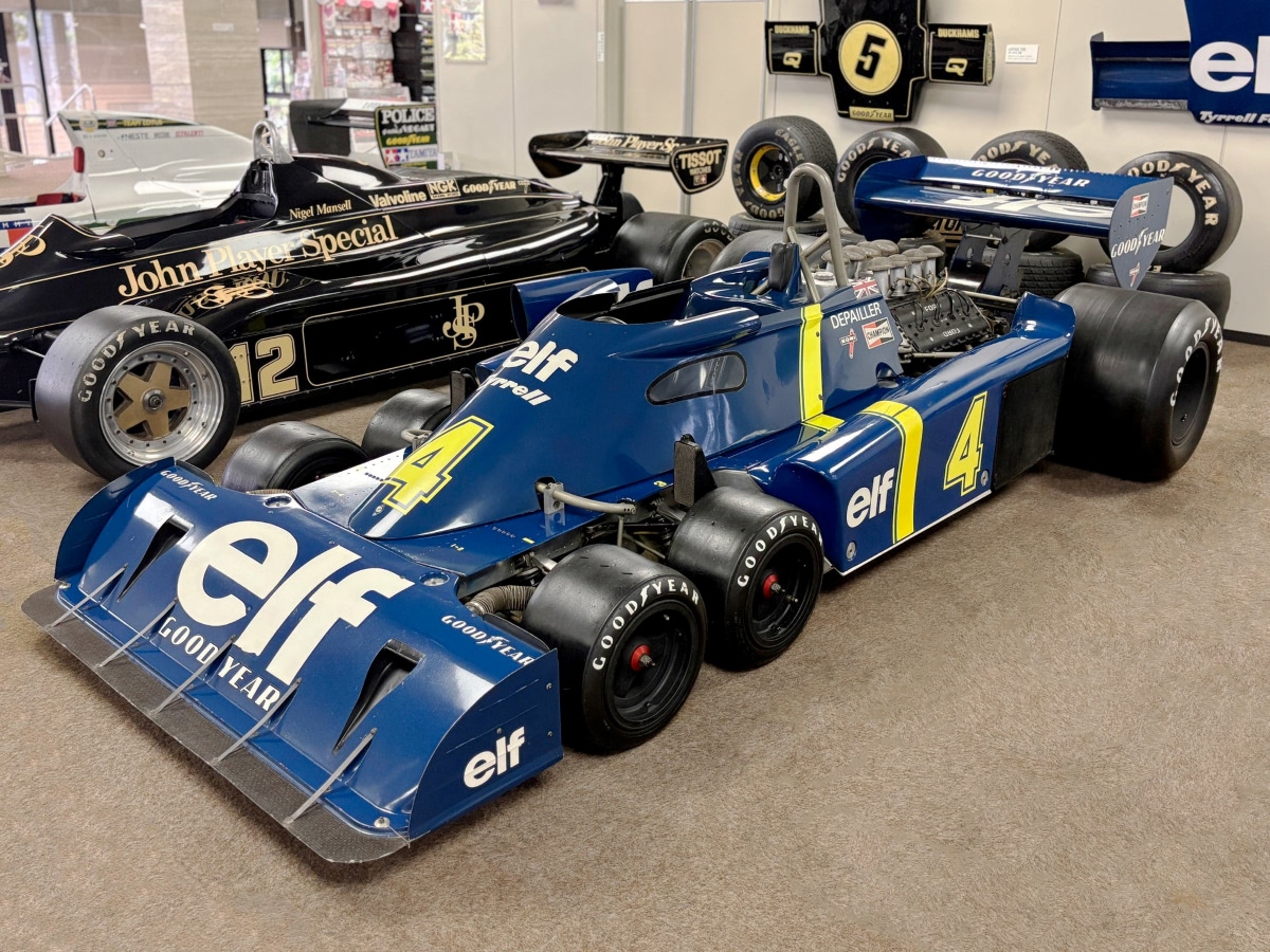 伝説の6輪F1、東京に降り立つ｜タミヤ「タイレルP34」実車を期間限定展示 | octane.jp | 美しい車と暮らす