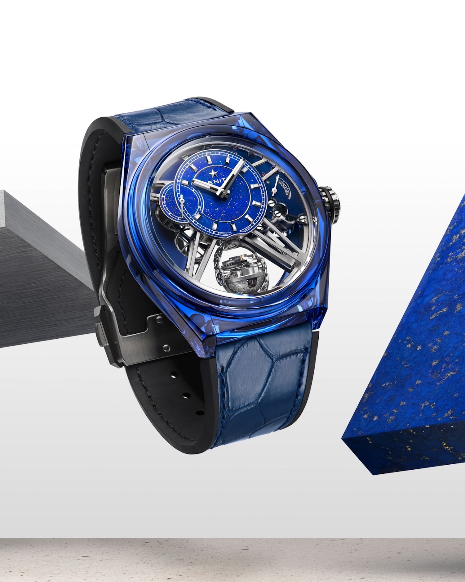 ゼニスのサファイア製の限定モデル｜ゼニス デファイゼロ G サファイア | octane.jp | 美しい車と暮らす