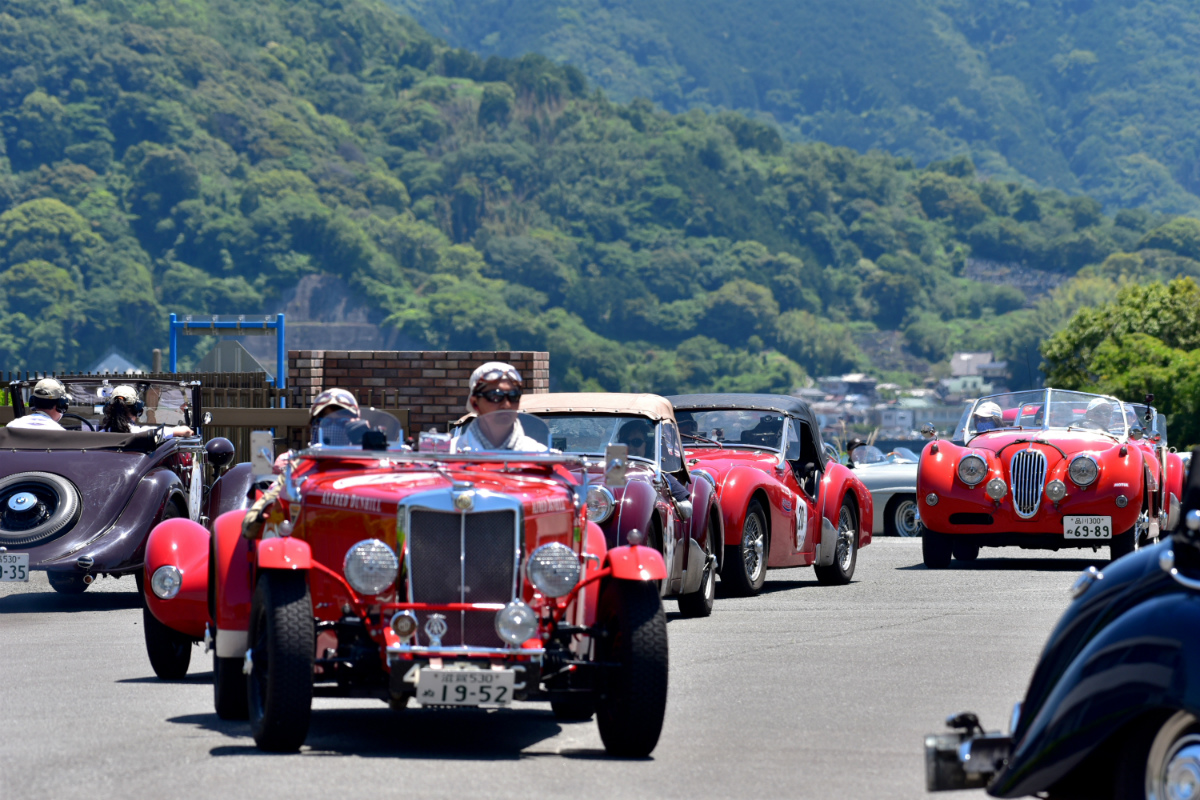 クラシックジャパンラリー横浜 Y161の見どころ（バーチャル版）｜Day2：伊豆下田～箱根 | octane.jp | 美しい車と暮らす